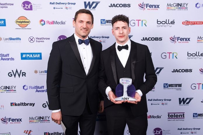 Cameron Triumphs at the RailStaff Awards | Solihull College ...