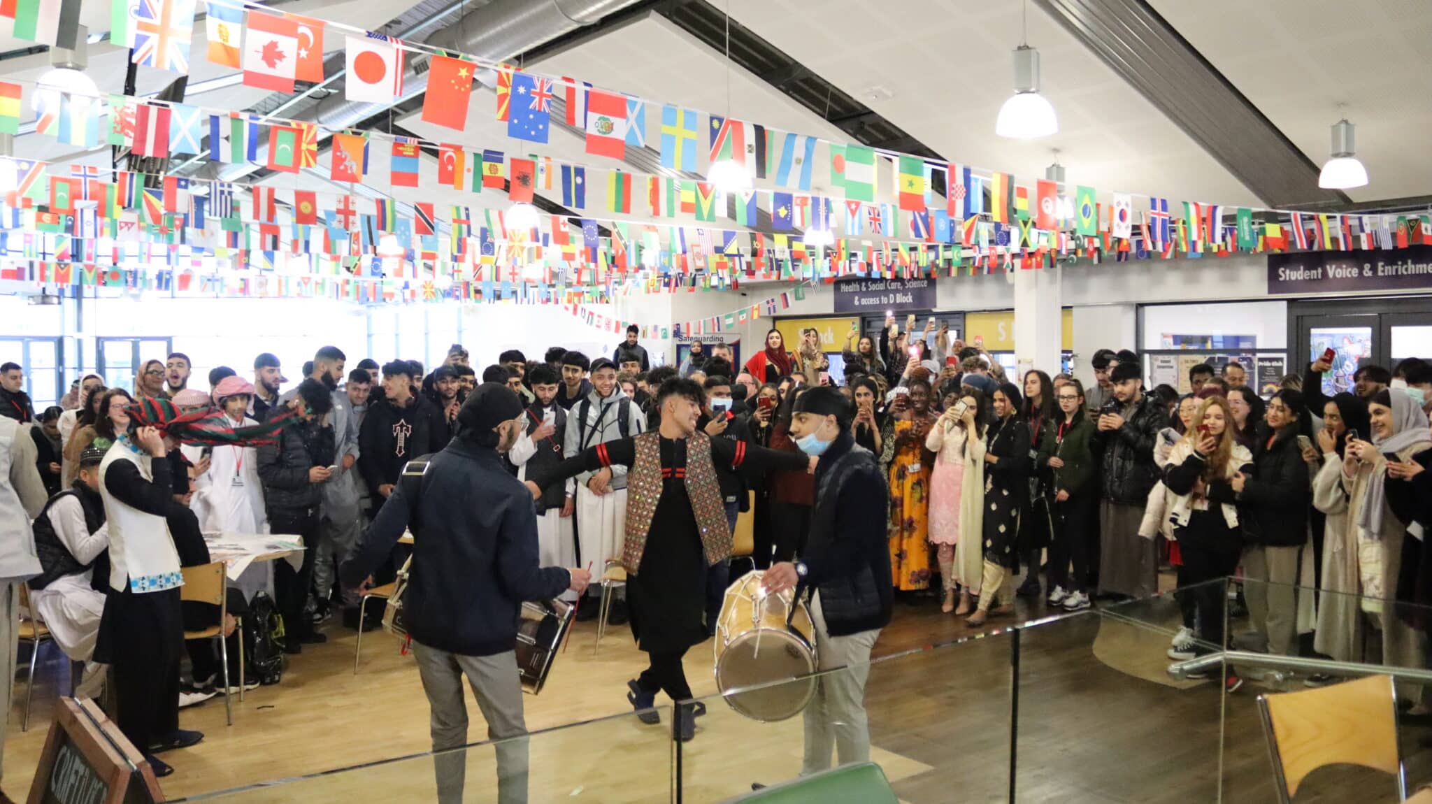Students and staff celebrate Cultures of the College | Solihull College ...