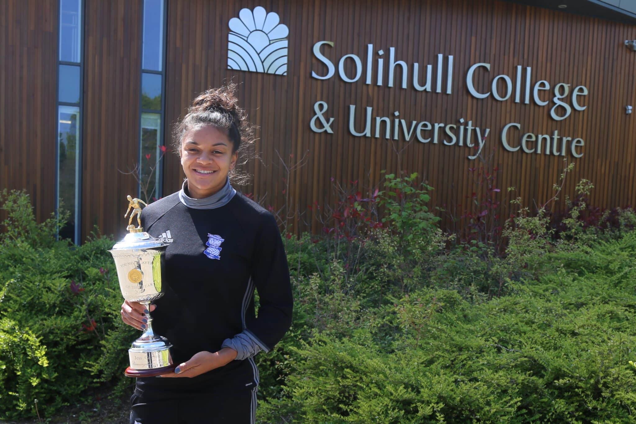 College backs former student at Euro 2025 | Solihull College ...